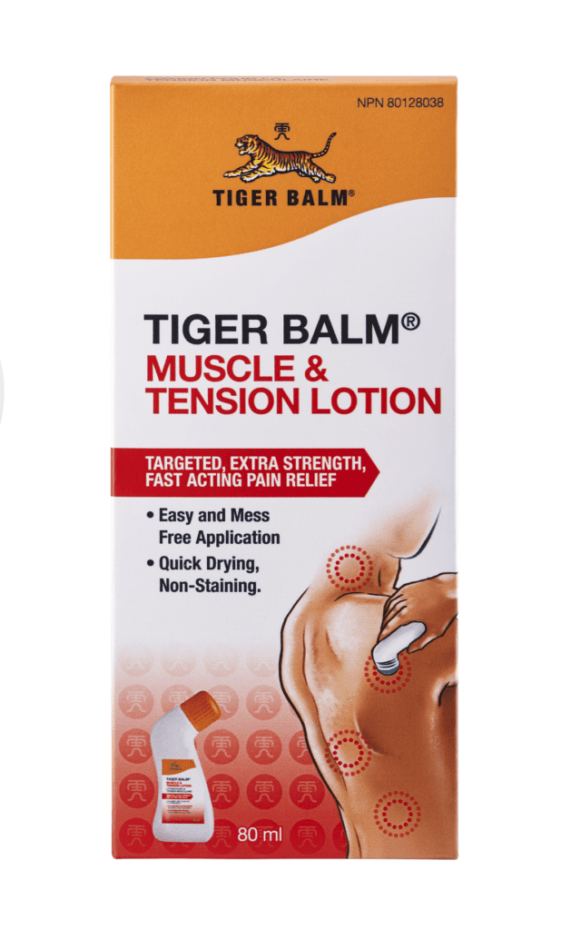 Tiger Balm Muscle & Tension Lotion | Fast Acting Pain Relief